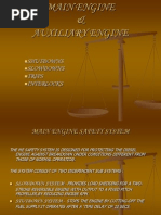 Main Engine Safety Alarms & Interlocks | PDF | Engines | Pump