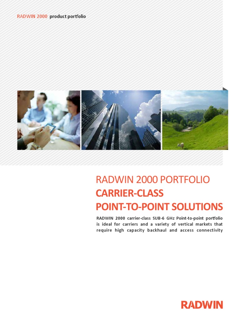 RADWIN 2000 Brochure | PDF