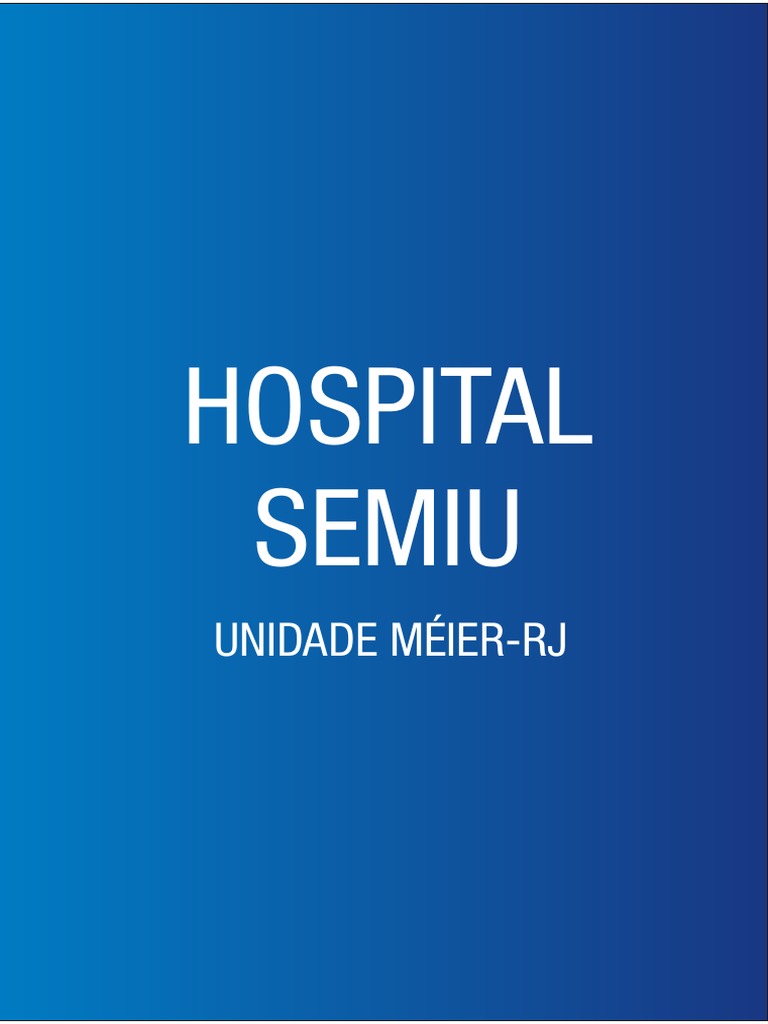 Hospital Semiu Meier PDF | PDF | Unidade de Tratamento Intensivo (UTI ...