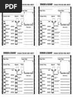 ShadowDark Character Sheet Fillable-1 | PDF