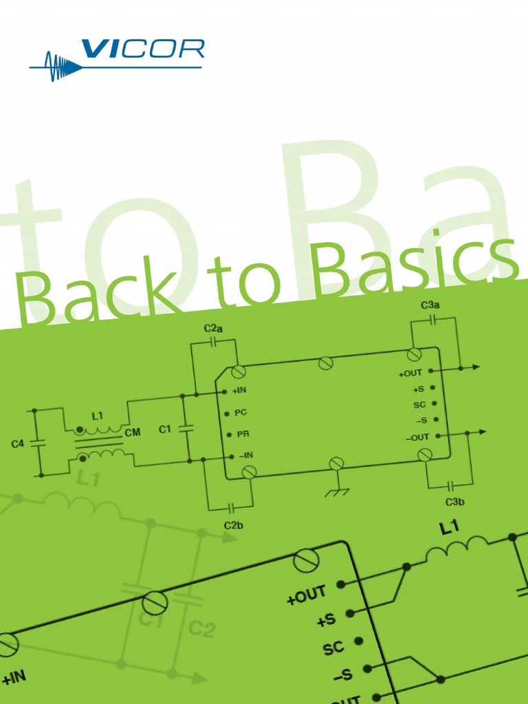 Back To Basics Vicor Power Design Ebook | PDF | Electronic Filter | Mosfet
