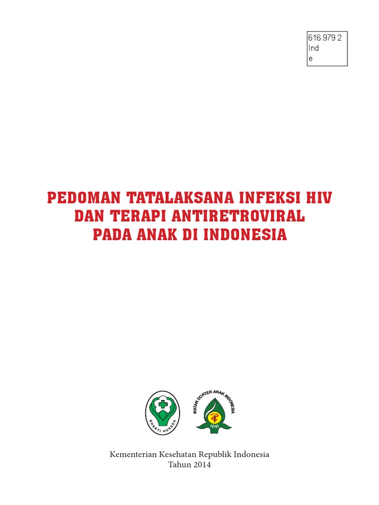 Pedoman Tatalaksana Infeksi HIV Dan Terapi Antiretroviral Pada Anak Di ...