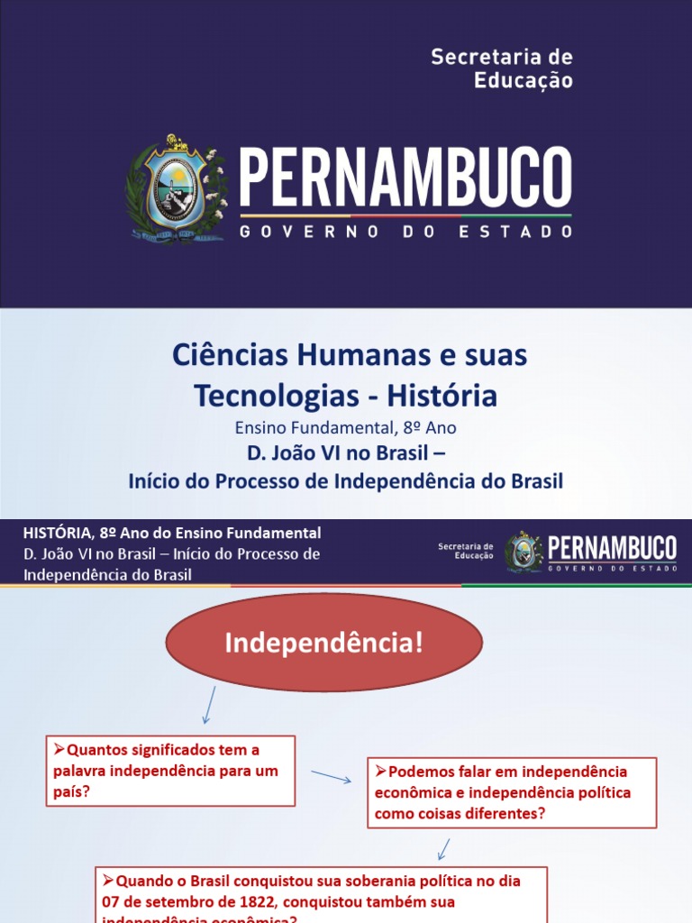 Revolução de 1817 | PDF | Independência | Brasil