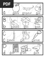 Aa Apple Alligator Ant Ax | PDF