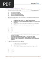PCEIA Sample Questions (E) - Set 1 | PDF | Life Insurance | Insurance