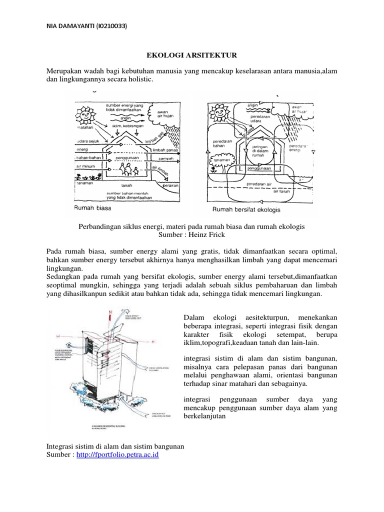EKOLOGI ARSITEKTUR