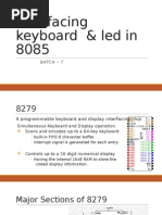 Programmable Keyboard/Display Interface - 8279 | PDF | Computer ...