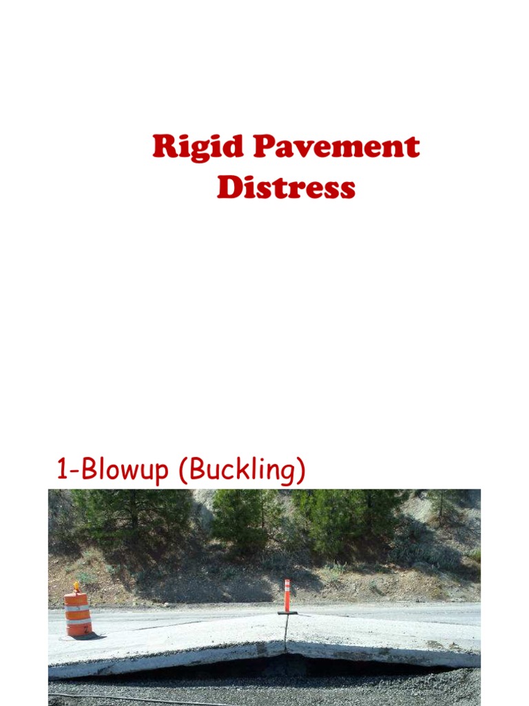 Distress in Rigid and Flexible Pavements | Road Surface ...