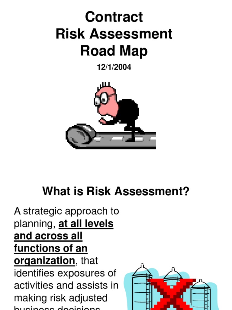 Contract Risk Assessment Roadmap Presentation | PDF | Surety Bond ...