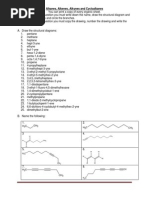 75 Isomers of Decane (C10H22) List | PDF | Hydrocarbons