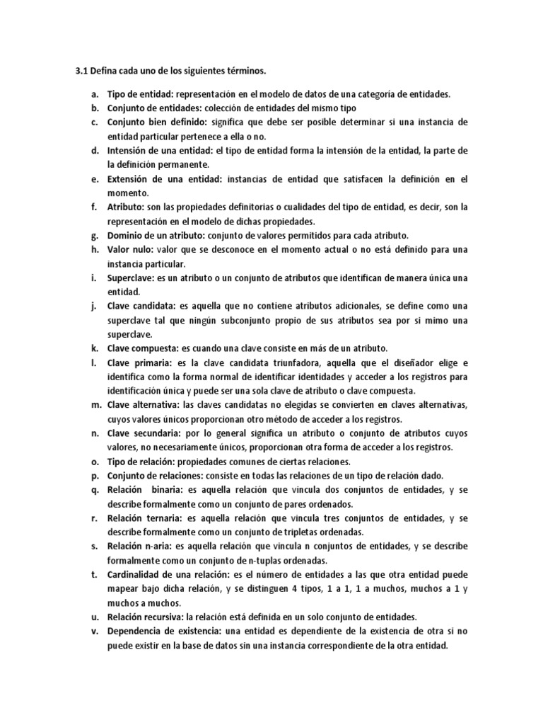 Guia Examen BDD PDF | Descargar gratis PDF | Conjunto (Matemáticas) | Enseñanza de matemática