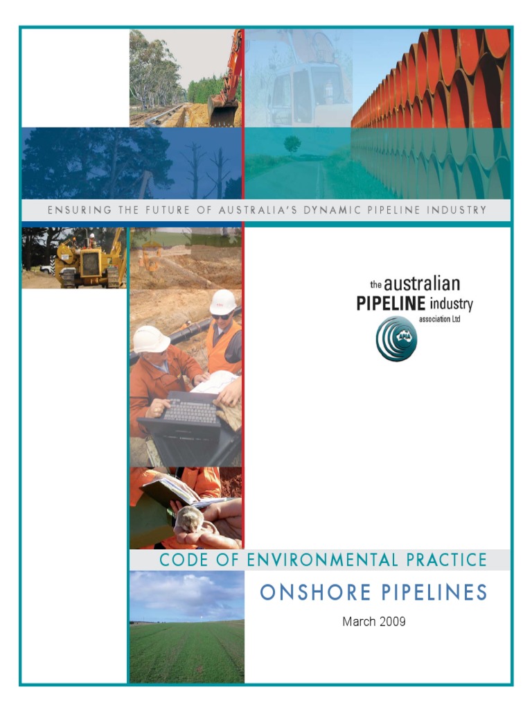 Onshore Pipeline Environmental Code | PDF | Environmental Impact ...
