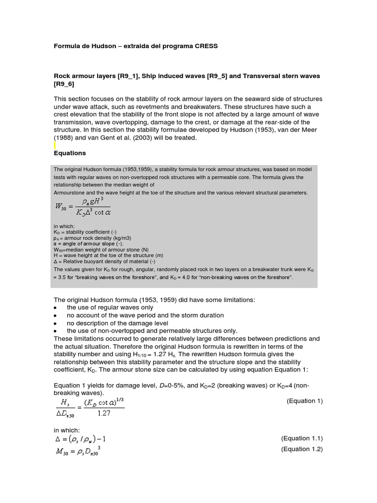 Formula de Hudson.docx | Waves | Physics & Mathematics