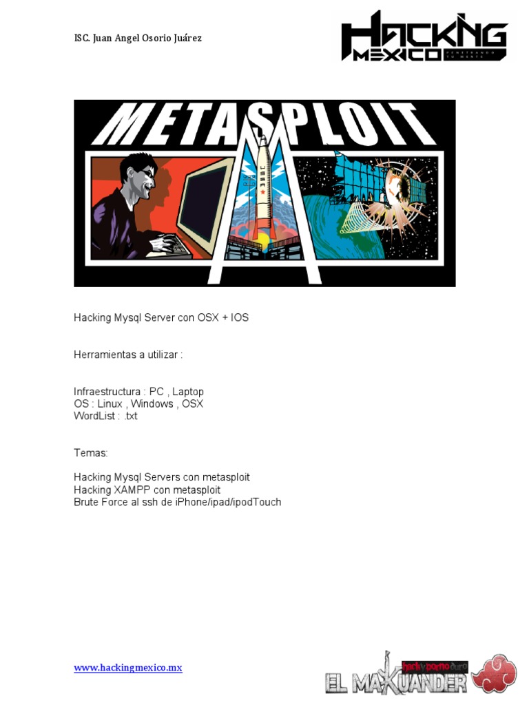 Metasploit 1 PDF | PDF | Áreas de informática | ciberespacio