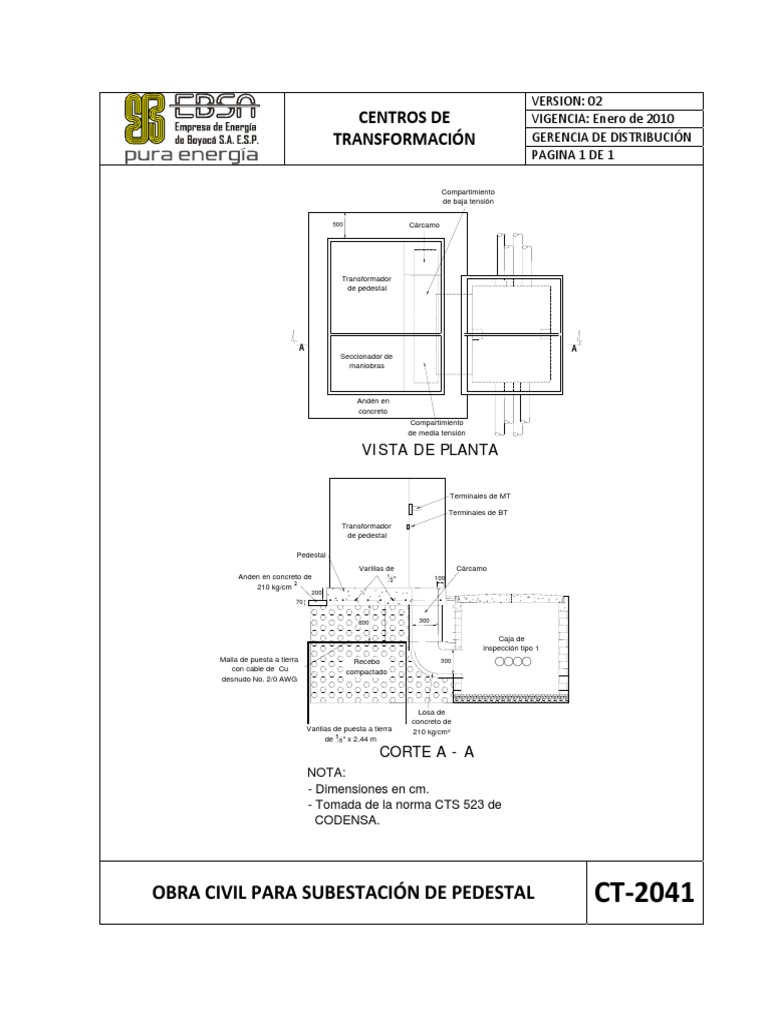 Sub. Pedestal PDF | PDF
