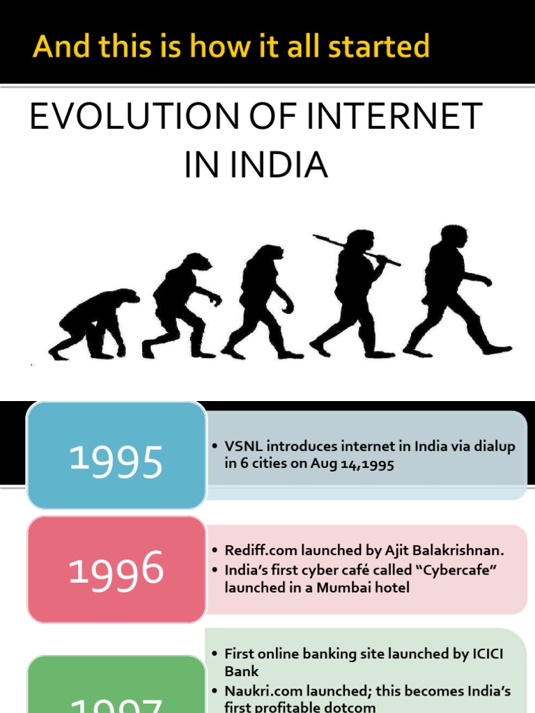 Internet Evolution in India (1995-2011) | PDF | Languages Of India ...
