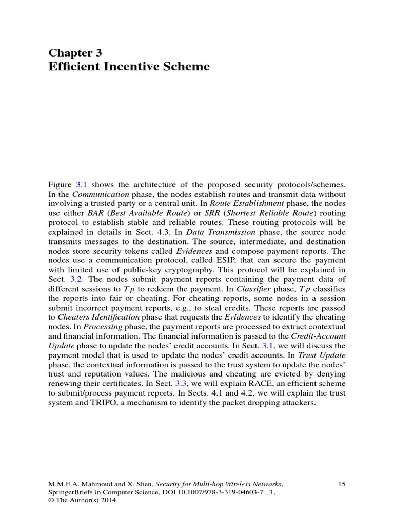Efficient Incentive Scheme | PDF | Routing | Transmission Control Protocol Efficient Incentive Scheme | PDF | Routing | Transmission Control Protocol