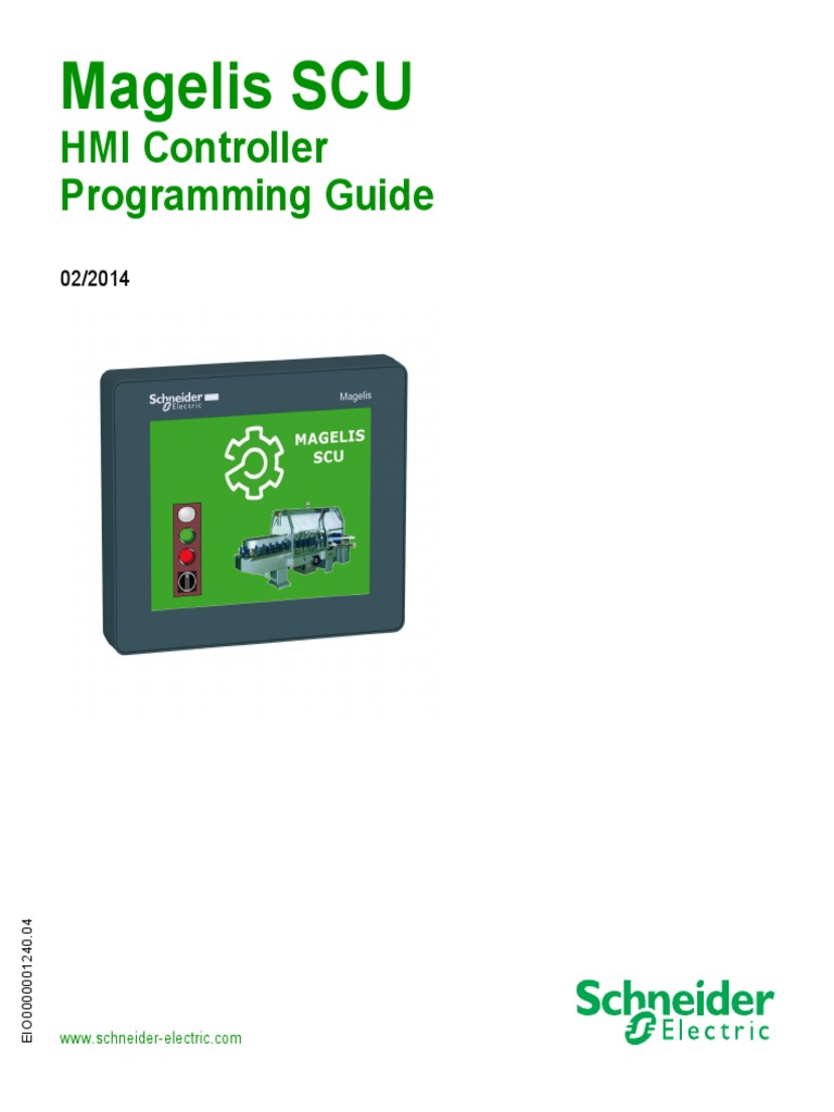 Magelis SCU Programming Guide PDF | PDF | Input/Output | Booting