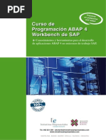 Listado de Transacciones SAP ABAP4 Lista | PDF | Ciencias de la Computación | Ingeniería de Sistemas