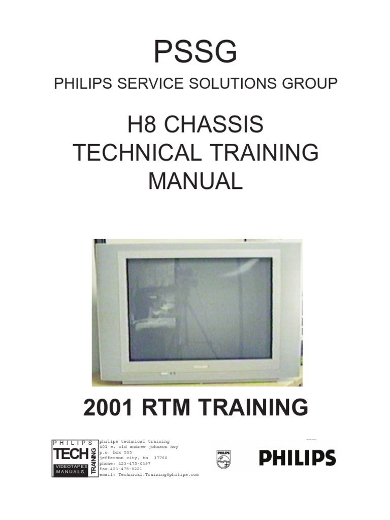 H8 Chassis Technical Training Manual | PDF | Amplifier | Power Supply
