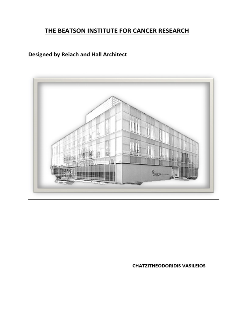 The Beatson Institute Building in Glasgow. Architecture Glasgow. | PDF ...