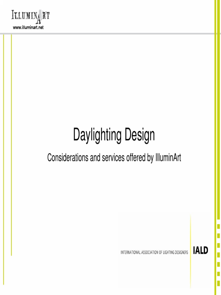 Daylight Design | Download Free PDF | Lighting | Design
