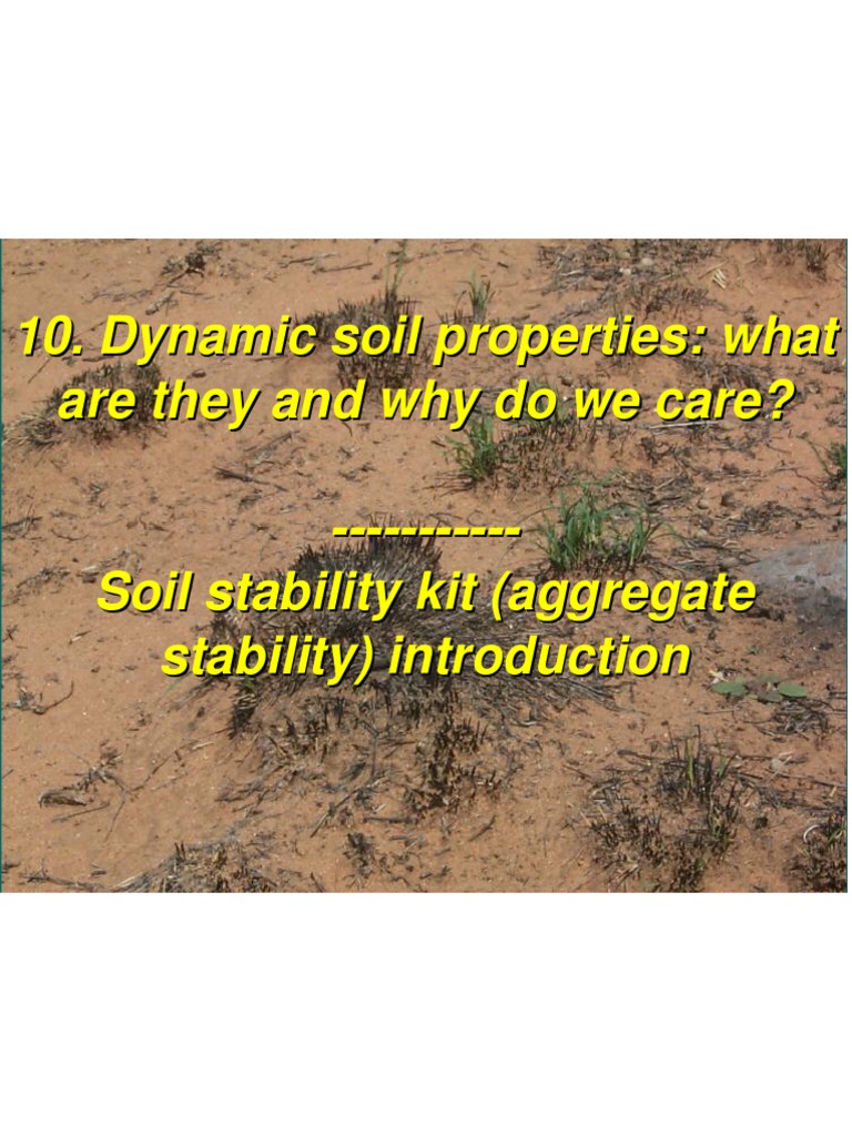 Dynamic Soil Properties | PDF | Erosion | Soil