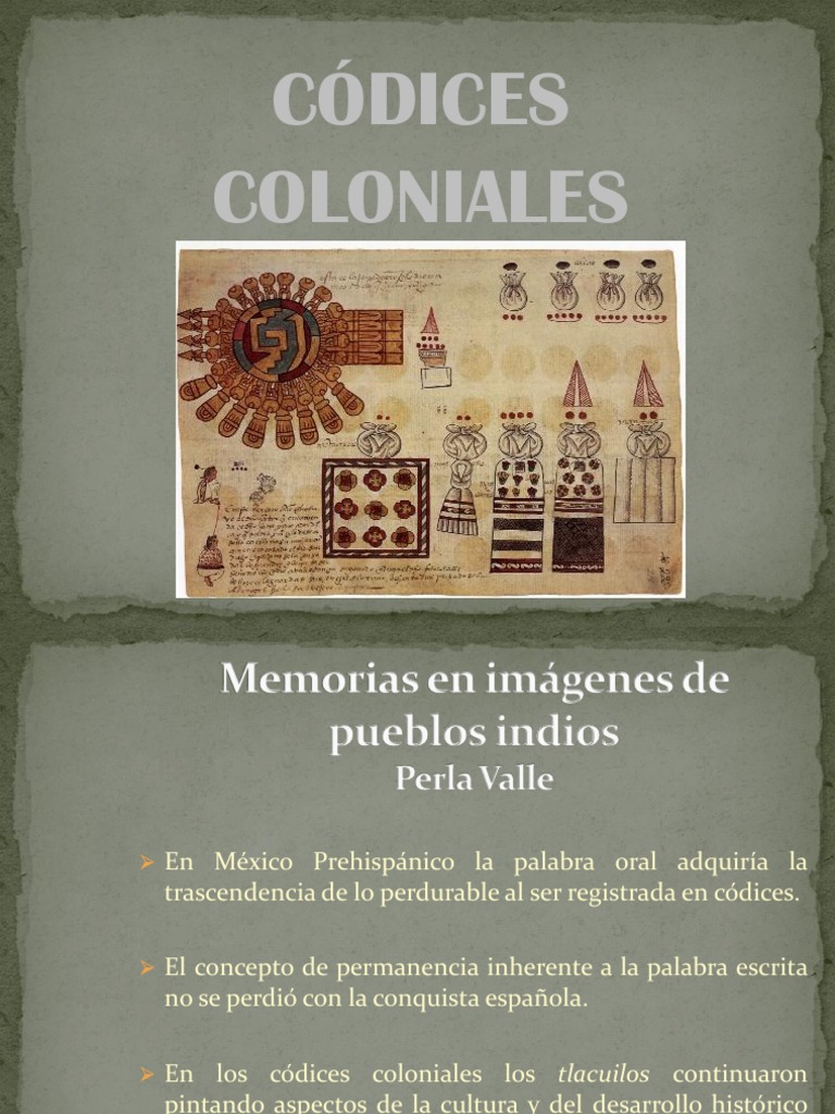 Códices Coloniales | Descargar gratis PDF | Códice | Papel