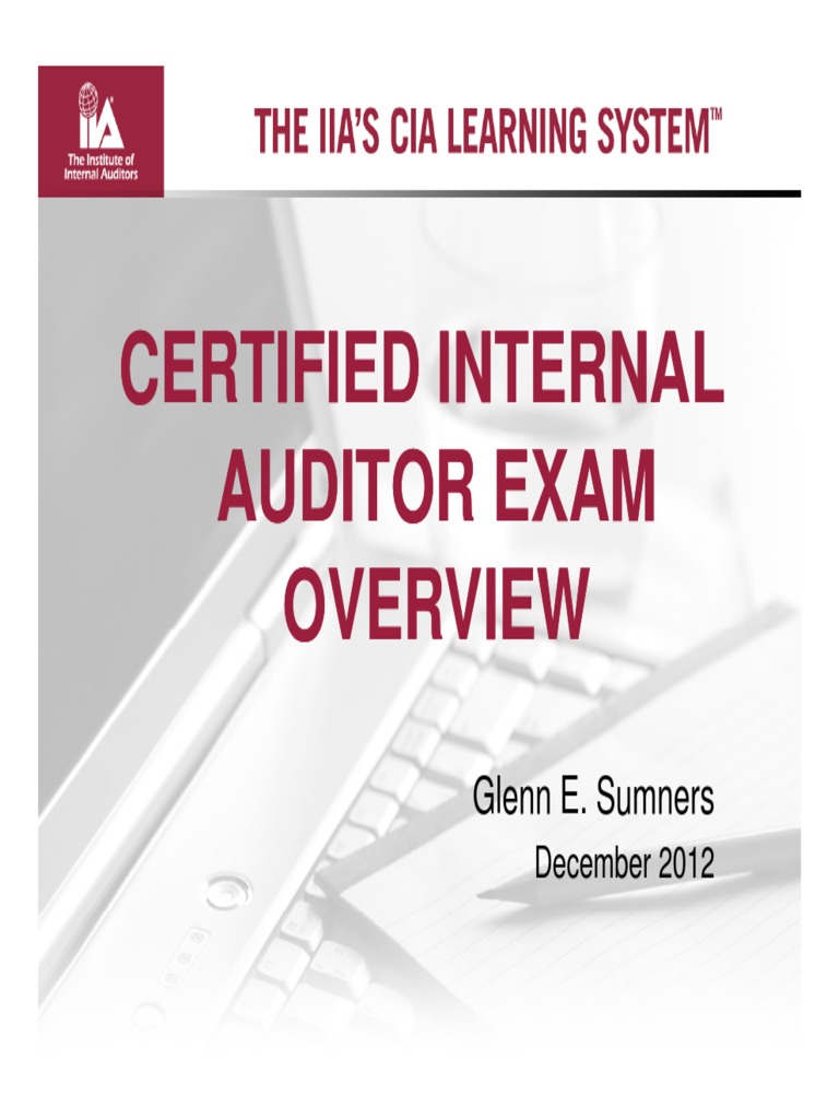 CIA Exam Prep Guide | PDF | Test (Assessment) | Internal Audit