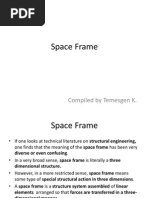 Space Frame | PDF | Framing (Construction) | Structural Engineering