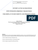Export High-Res Images from AutoCAD | PDF | Screenshot | Image Resolution