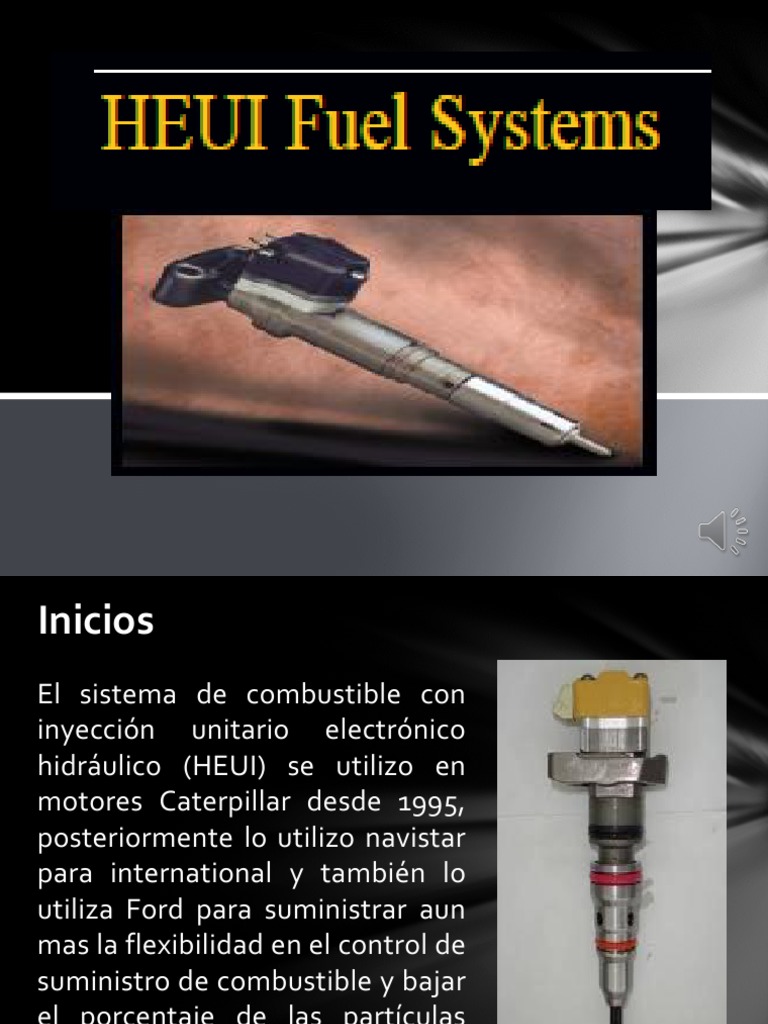 Presentación Inyeccion HEUI | PDF