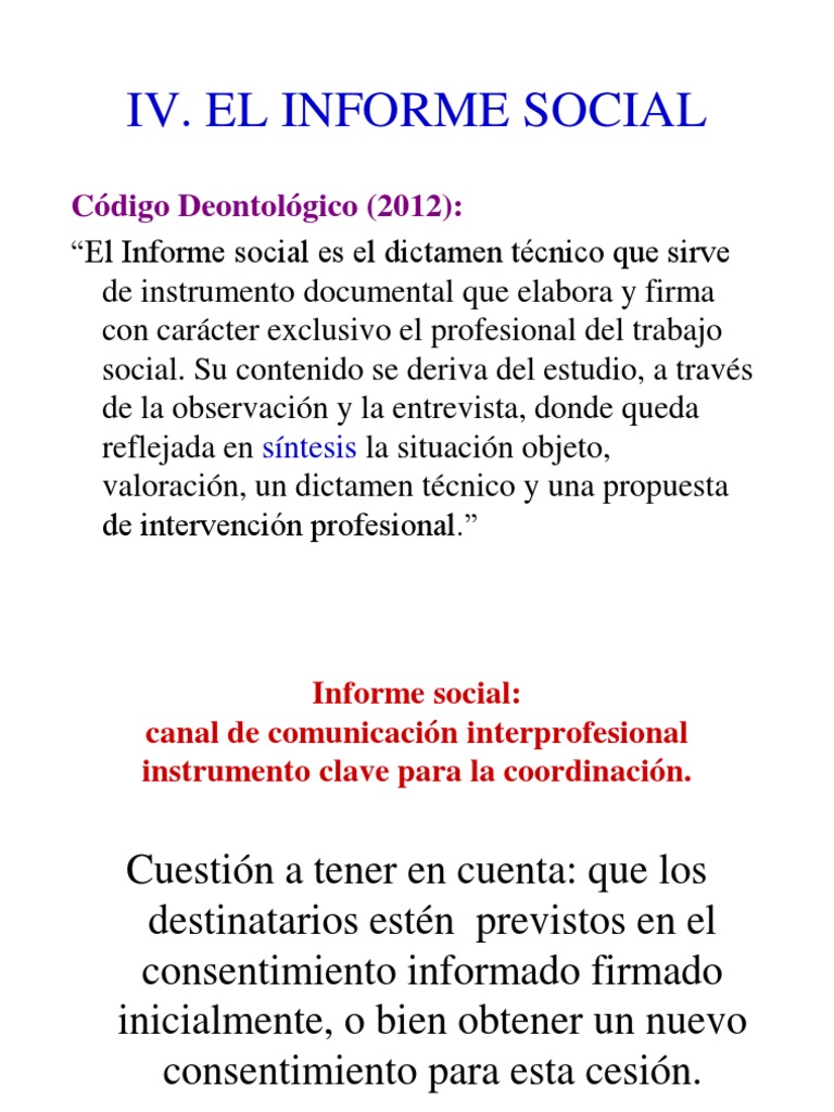Informe SOCIAL PDF | Descargar gratis PDF | Instituciones sociales ...