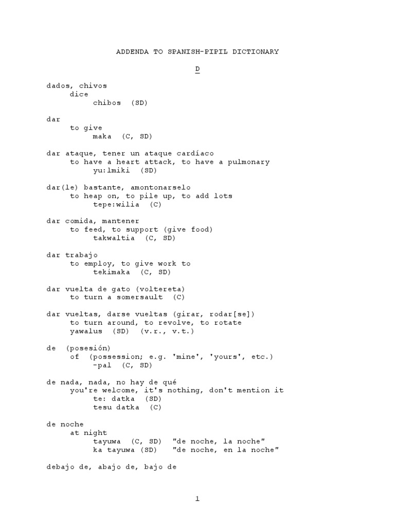 Pipil Language of El Salvador (Campbell) - DE PDF | PDF | Naturaleza