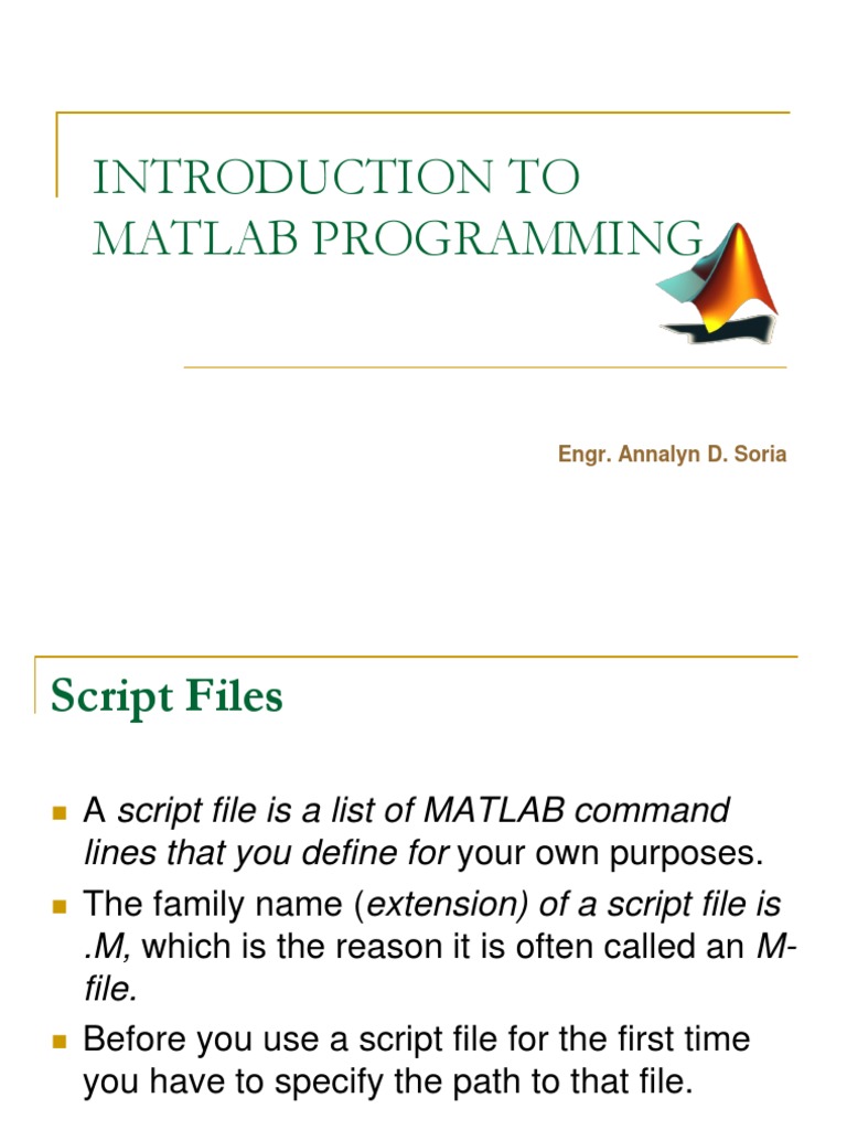 Introduction - To - Matlab Programming | PDF | Sine | Function ...