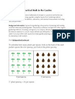 Mathematics in Garden Design | PDF | Fractal | Pattern