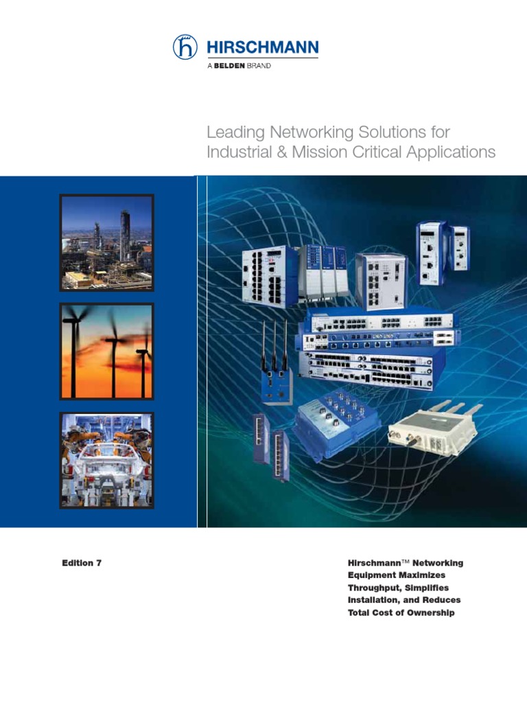 Hirschmann Networking Catalog PDF | PDF | Network Switch | Computer Network
