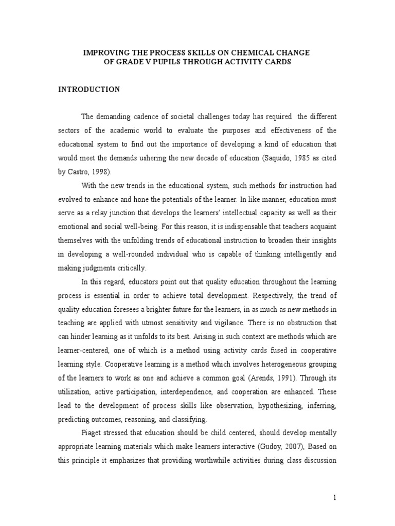 The Action Research | PDF | Change | Learning