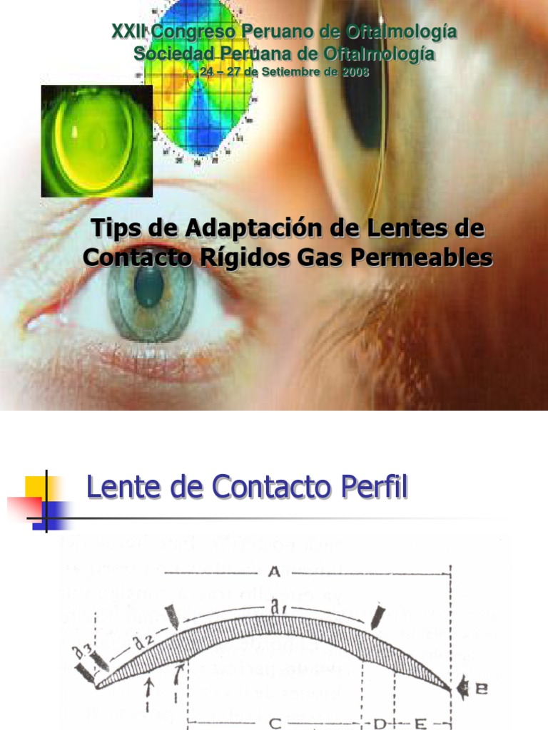 Tips de Adaptacion de LC GP | PDF | Cabeza y cuello humanos | Rasgos ...