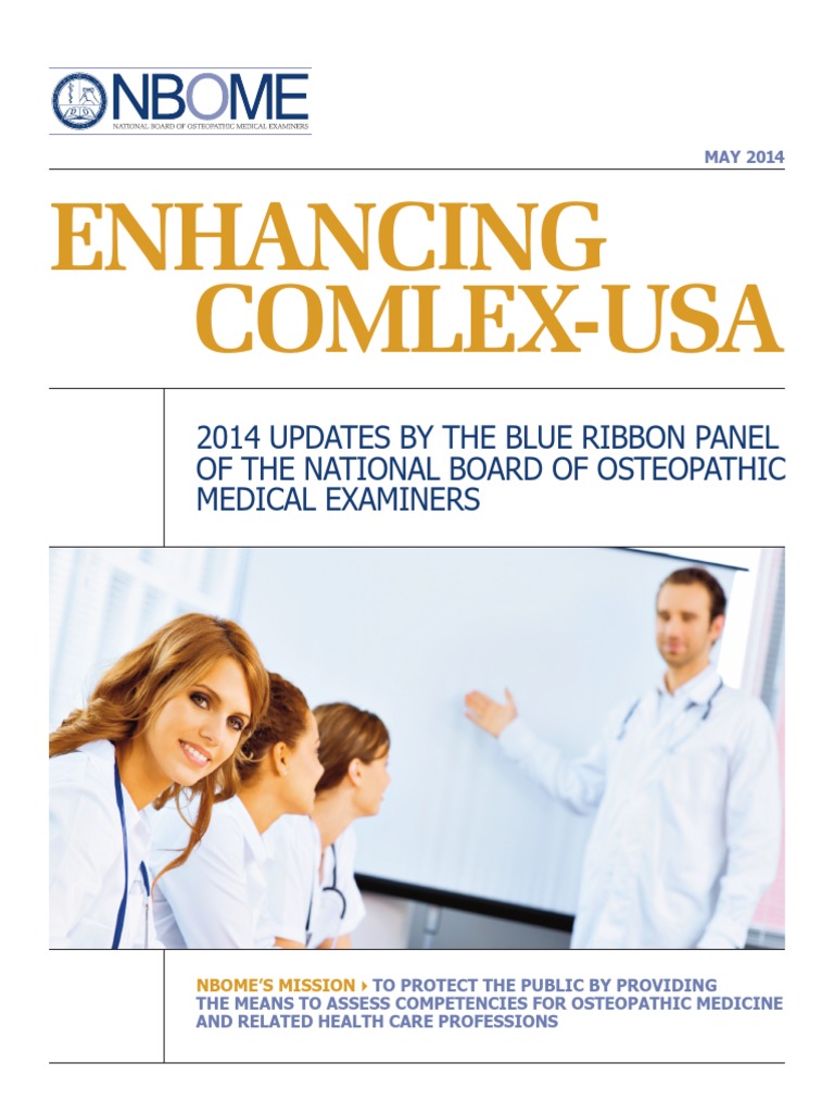 Blue Ribbon Report 2014 | PDF | Physician | Educational Assessment