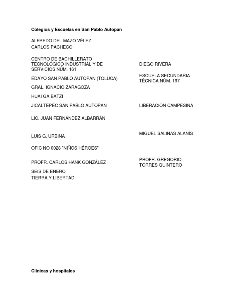 San Pablo Autopan | PDF