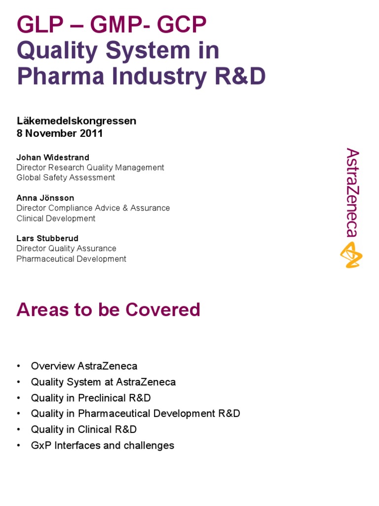 GLP GMP GCP | PDF | Clinical Trial | Quality Management System