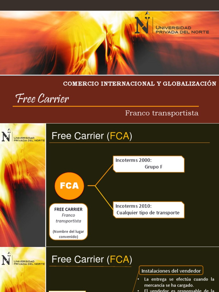 Incoterm Fca | PDF | Economía mundial | Organización global de negocios