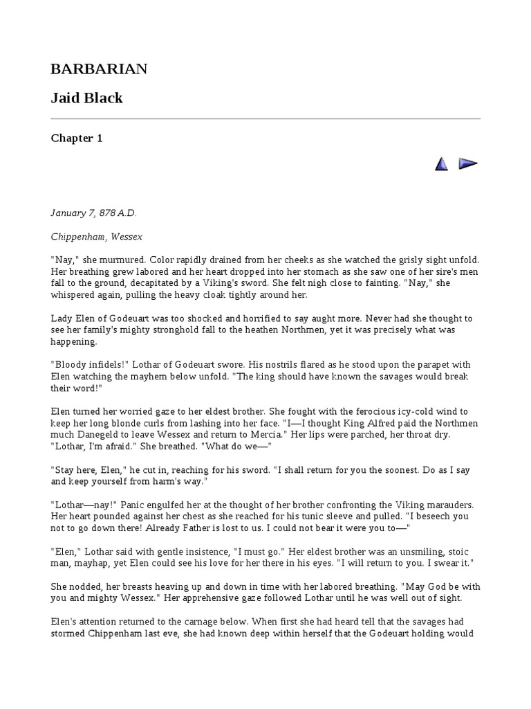 Barbarian by Jaid Black | PDF