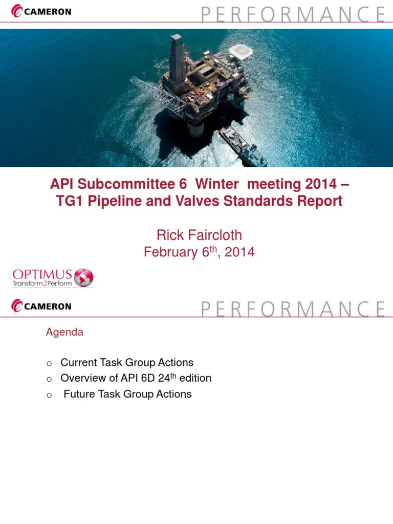 API 6D 24th Edition Overview and Changes | PDF | Valve | Welding