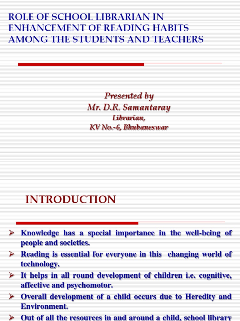 Role of Librarian | PDF | Librarian | Libraries