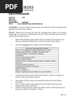 HOUDINI Urinary Catheter Removal Protocol - v2 - GSTT | PDF