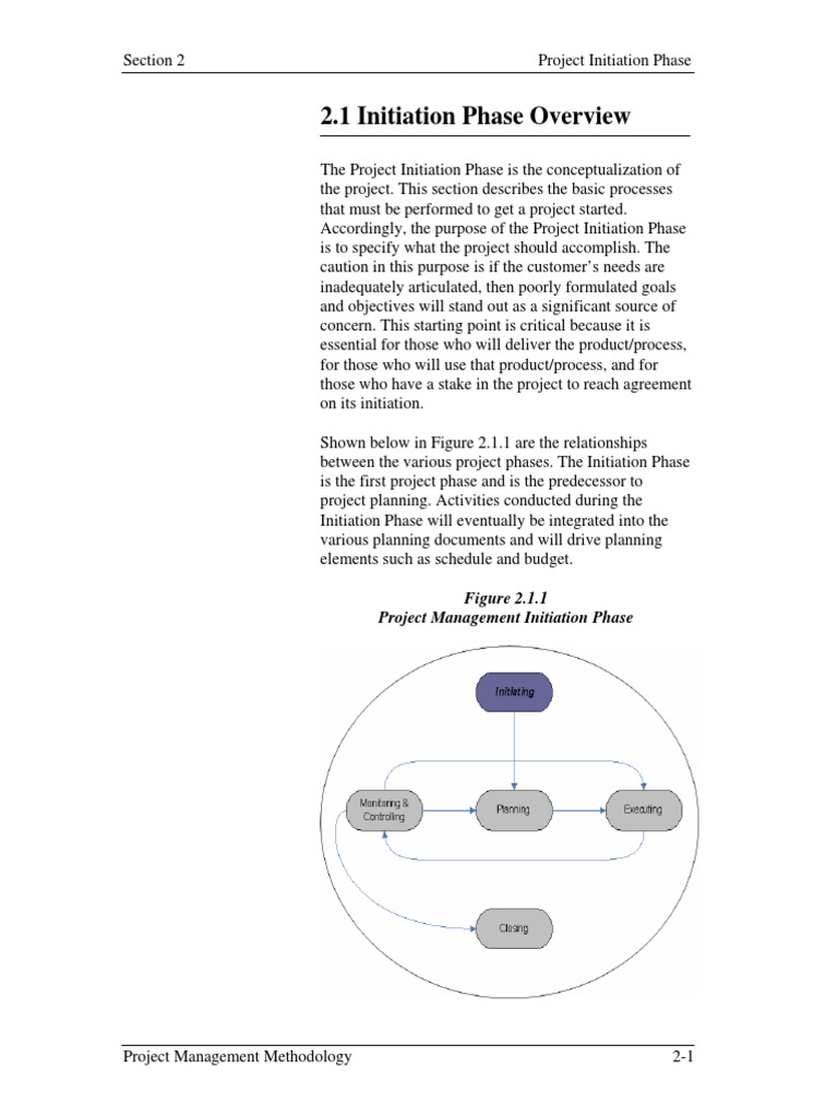 05-Initiation Phase PDF | Download Free PDF | Project Management ...