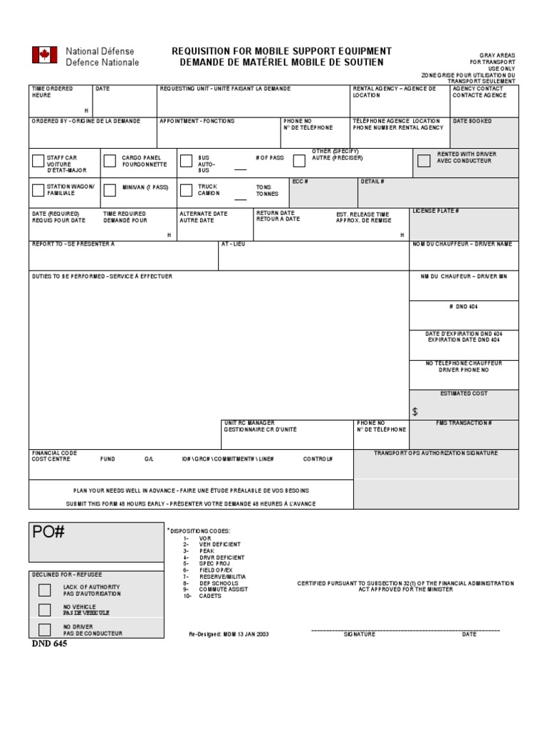 DND 645 | PDF | Véhicules terrestres | Voitures