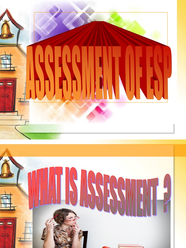 Assessment of Esp | PDF | Educational Assessment | Motivation